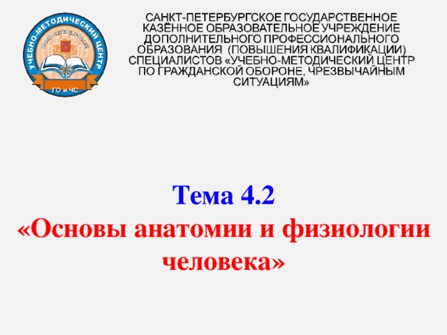 Анатомия и физиология человека